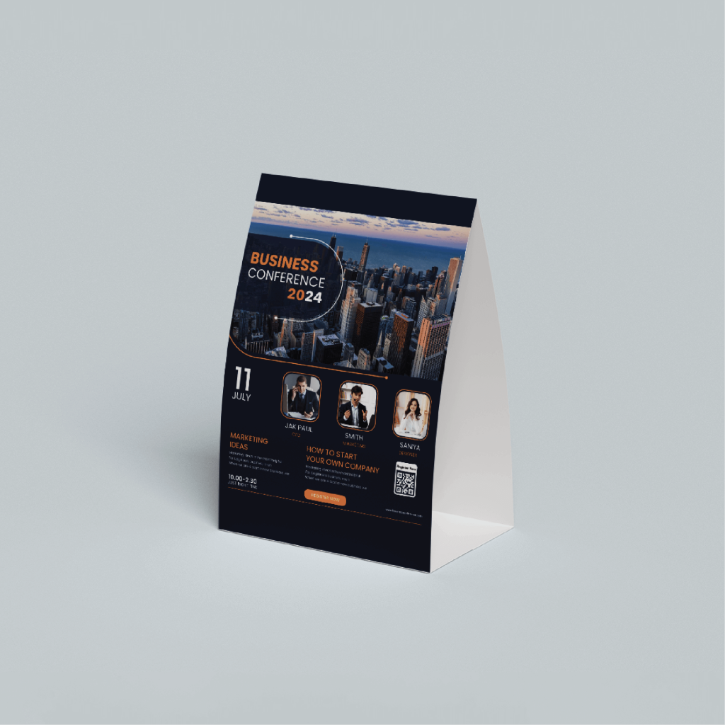 Tent Cards Printing Singapore | 2B Printing