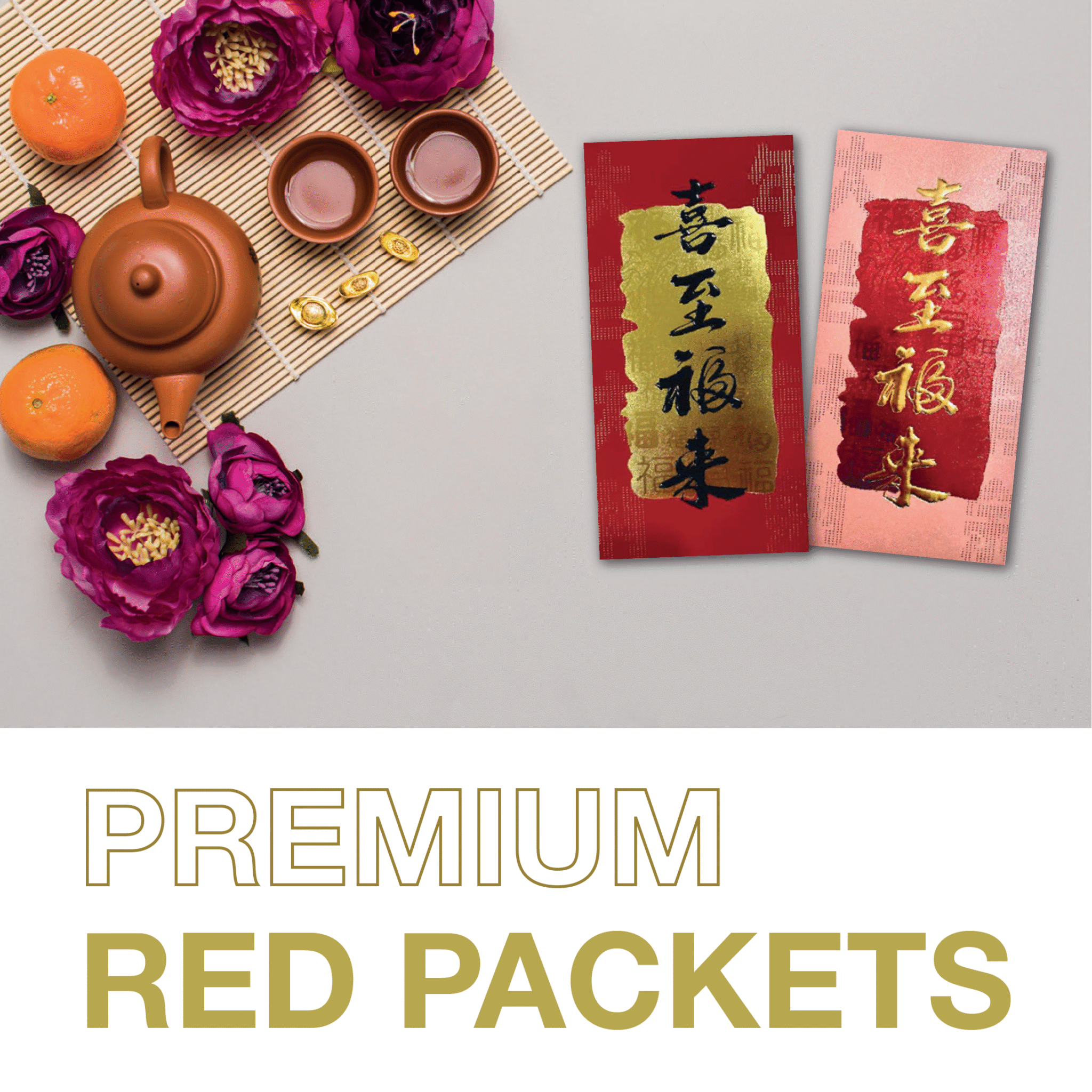 Customised Red Packets Printing Singapore | 2B Printing