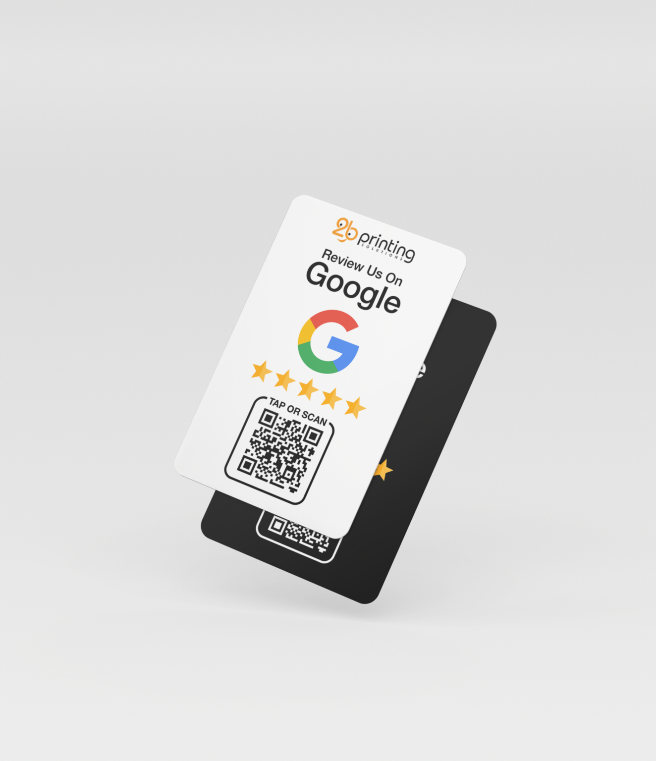Google Review Card Printing Singapore | 2B Printing